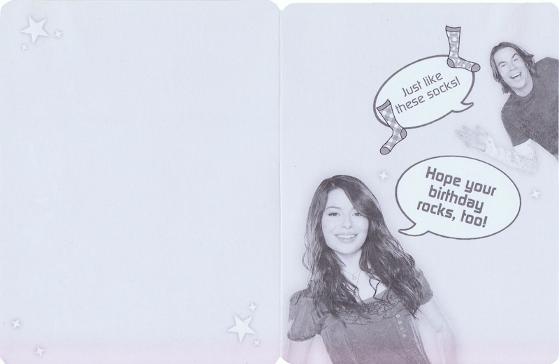 Disney ICarly You Rock Birthday Greeting Card | Discount Party Supply