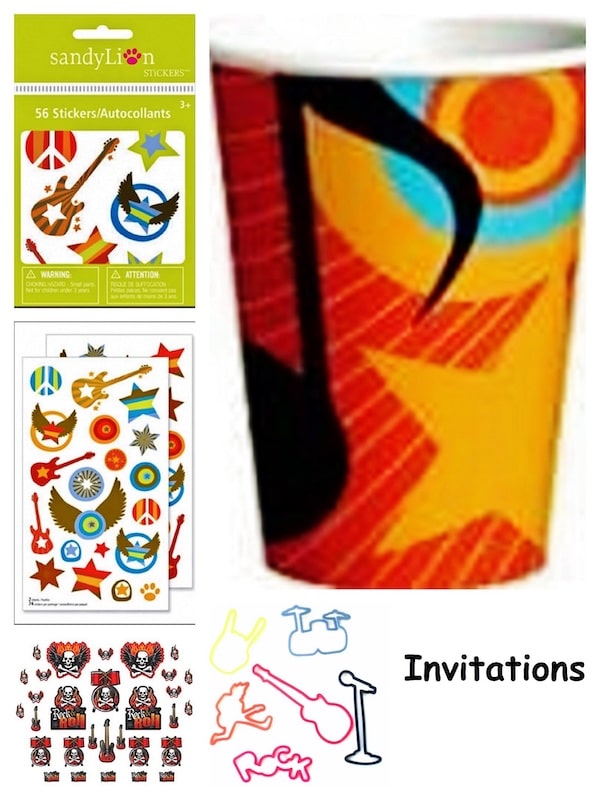 Rock On Party Pack Deluxe